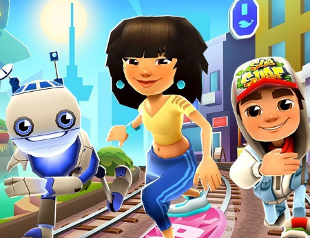 Subway Surfers: Seoul - Play Online Subway Surfers: Seoul on Hooda Math ...